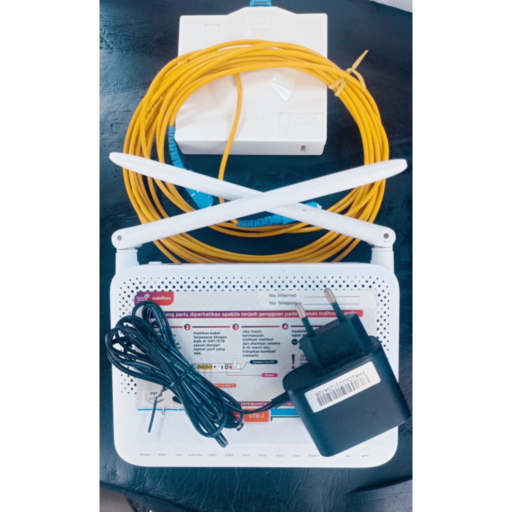 Jual Fiberhome HG6145D2 Port Biru Dualband Open Ont Gpon Normal Mulus ...