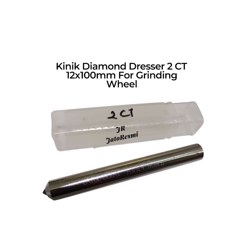Jual Kinik Diamond Dresser 2 CT 12x100mm For Grinding Wheel | Shopee ...