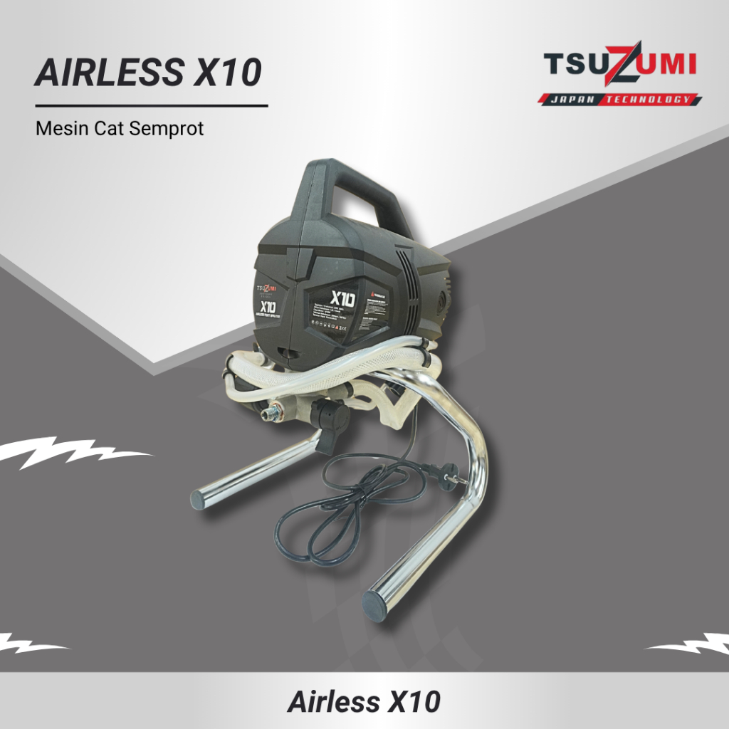 Jual Mesin Cat Semprot Airless X10 Paint Sprayer Tsuzumi / Mesin ...