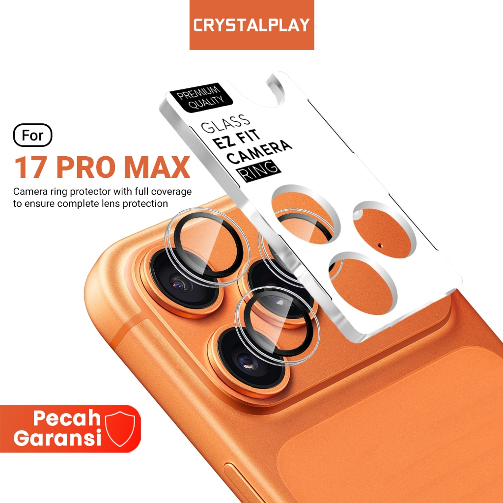 Jual CrystalPlay Metal Ring Camera Lens Protector Kamera Anti gores ...