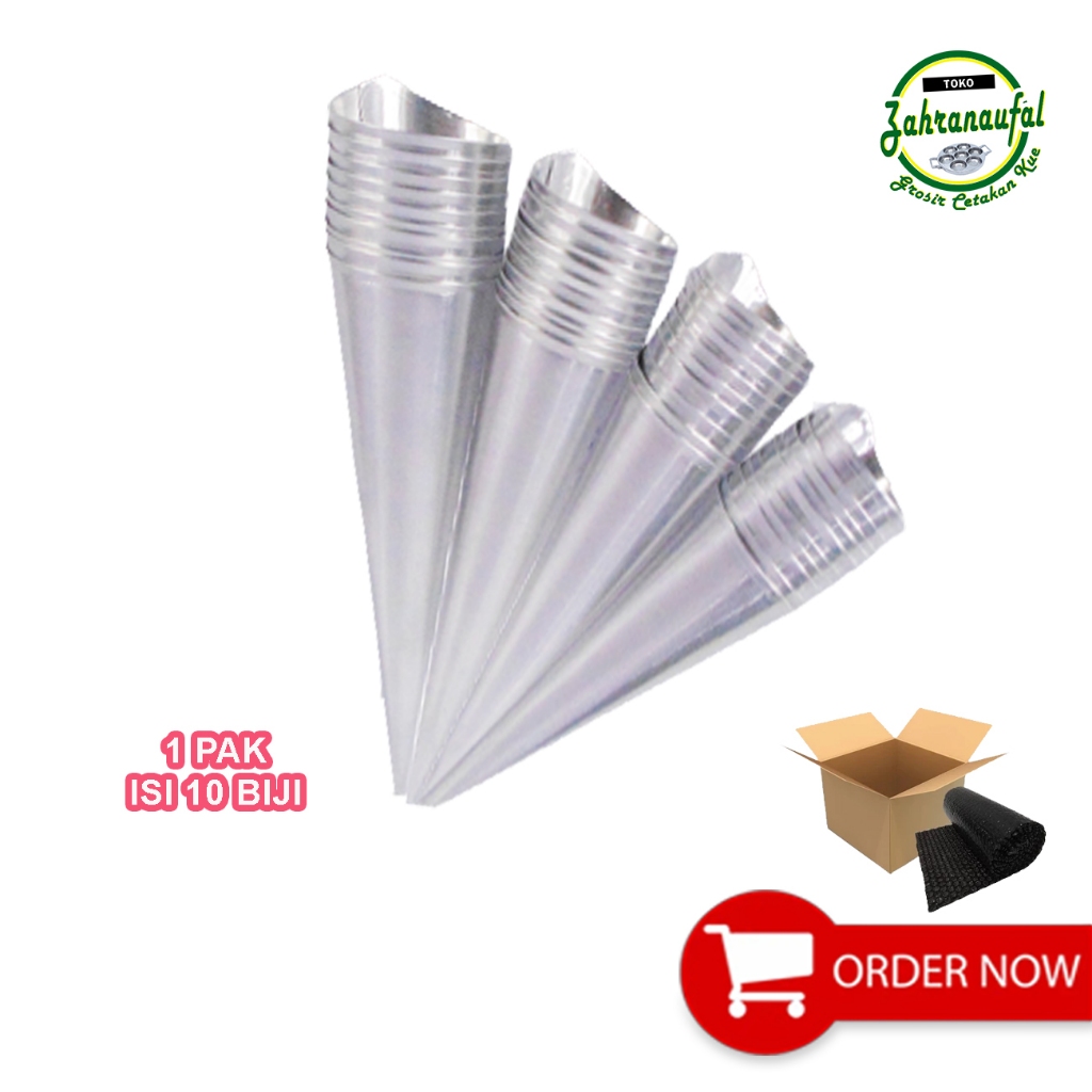 Jual ISI 10 BIJI - CETAKAN CUM CUM / CUMCUM / KERUCUT / CORNETO ROTI ...