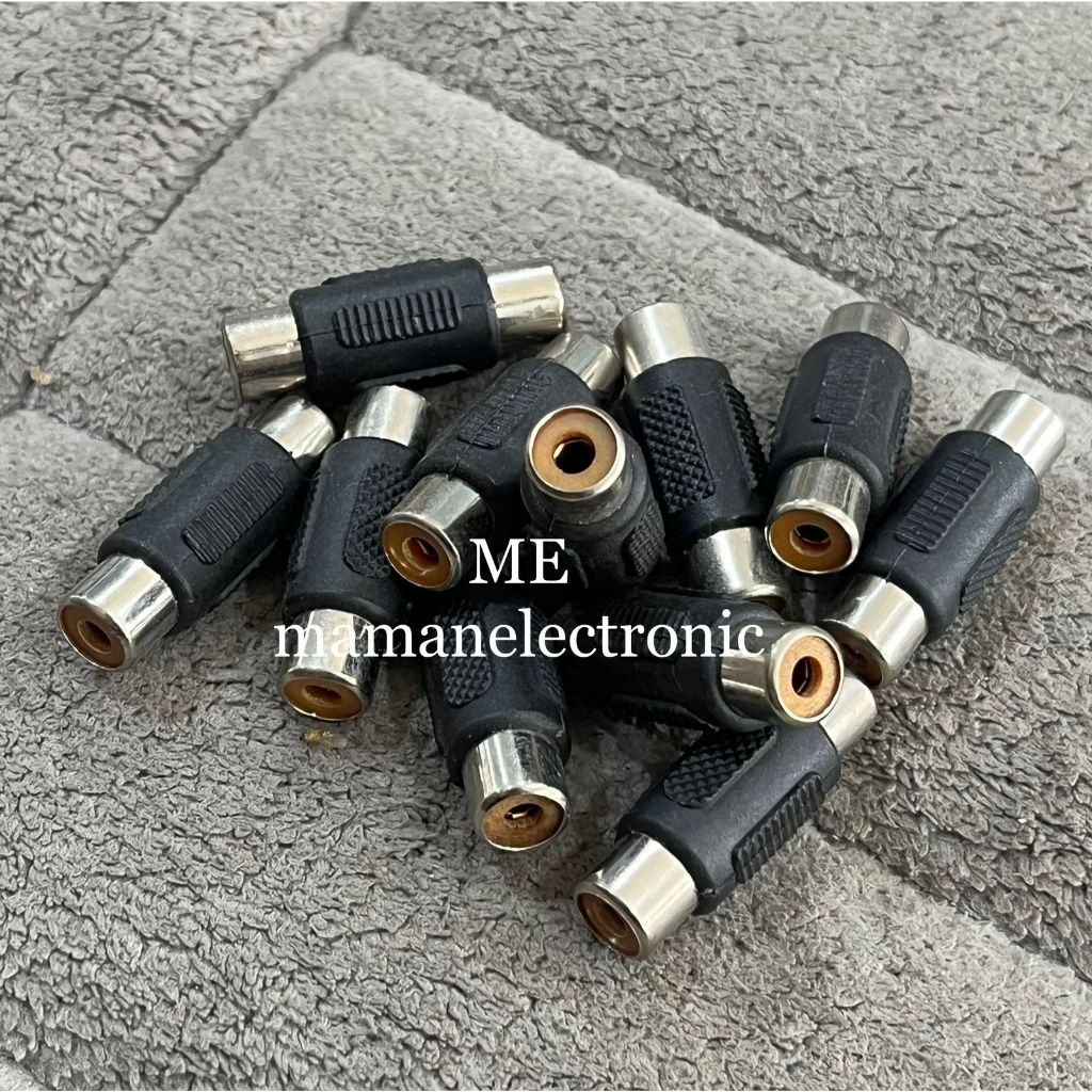 Jual JEK JAK JACK I RCA 1 WAY | CONNECTOR KONEKTOR SAMBUNGAN RCA 1 PIN ...