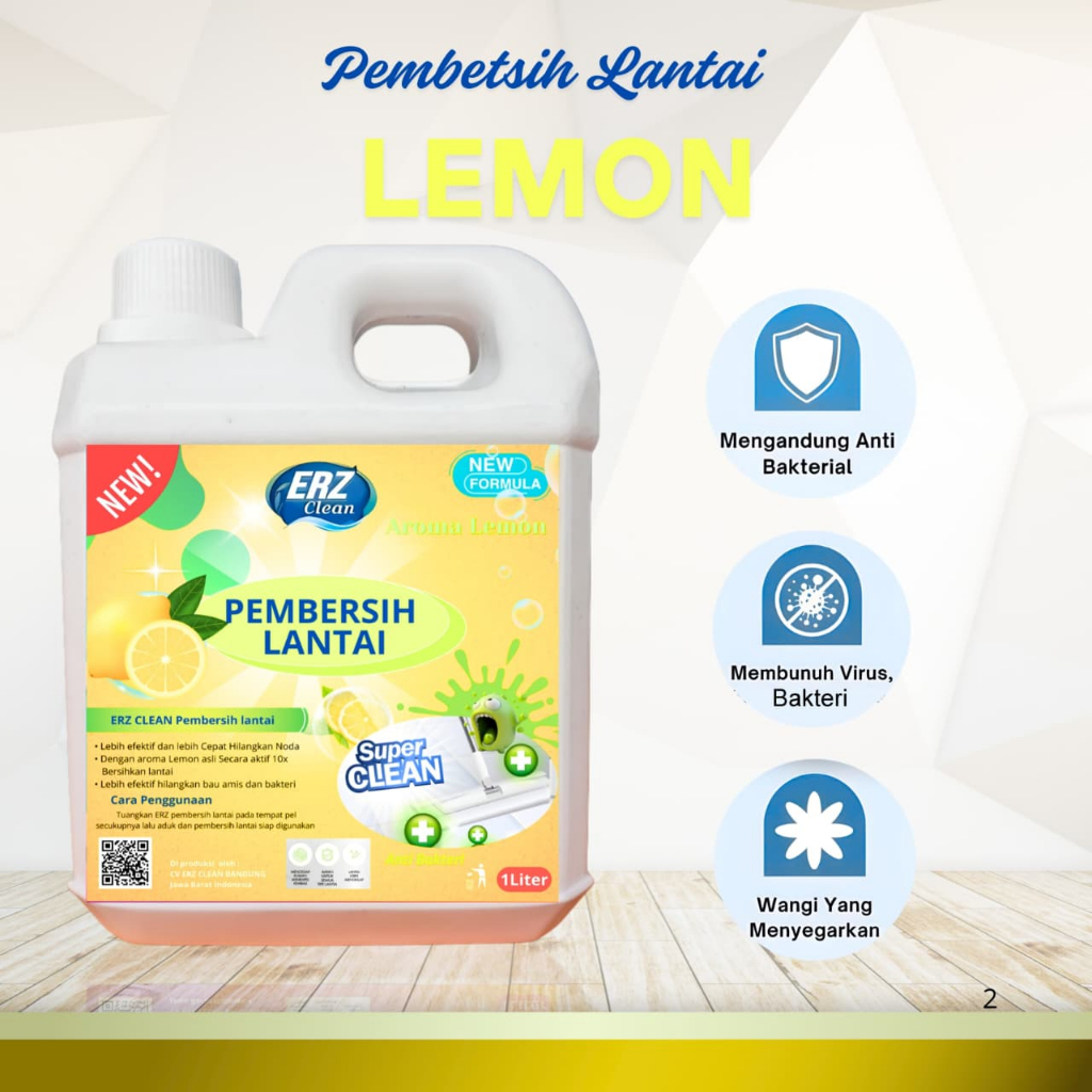 Jual Sabun Pel Lantai Jerigen - Pembersih Lantai Antibacterial FLOOR ...