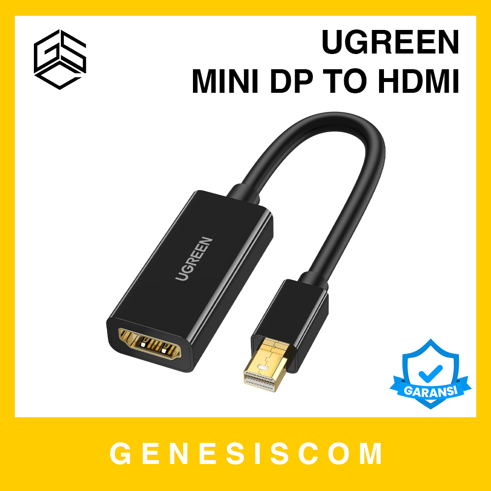 Jual Kabel Converter Mini DP Male to HDMI Female UGREEN Display Port ...
