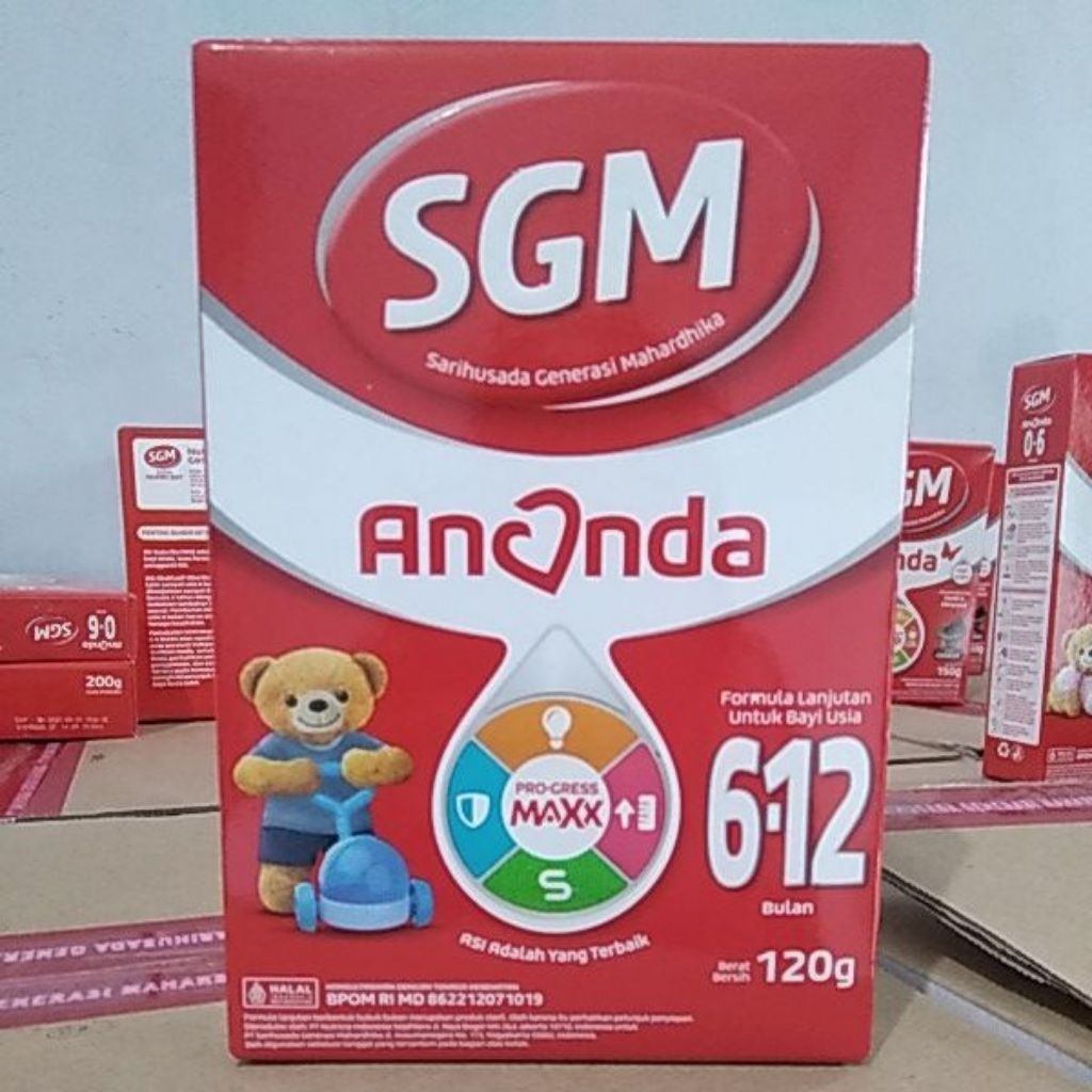 Jual SGM ANANDA PRO-GRESS MAXX 6-12 120G EXP 2027 | Shopee Indonesia