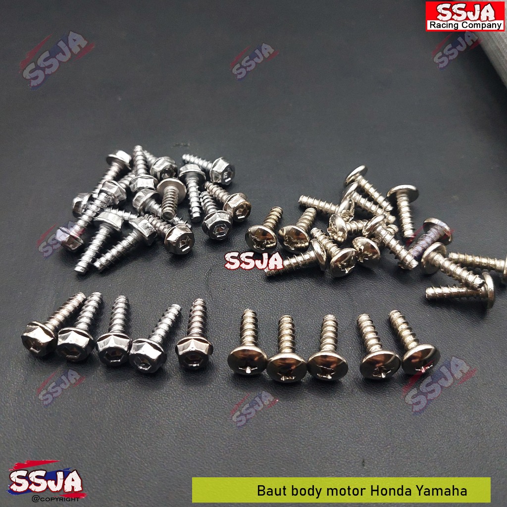 Jual ANTIKARAT baut body motor yamaha mio all type universal motor ...