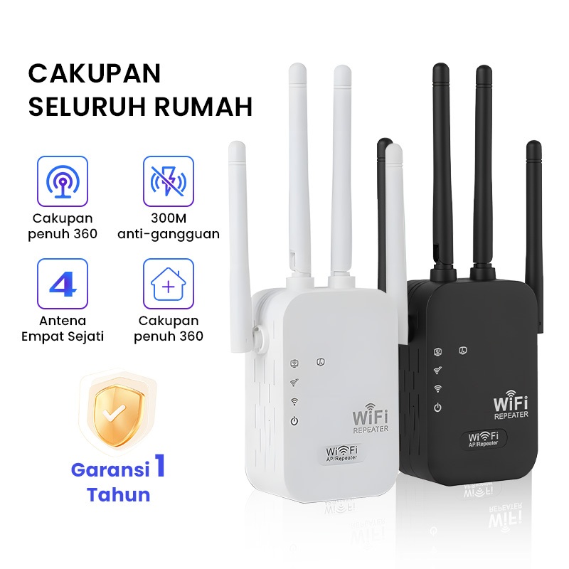 Jual WikoID WiFi Extender Repeater SWF01 Wireless Range Router 4 ...