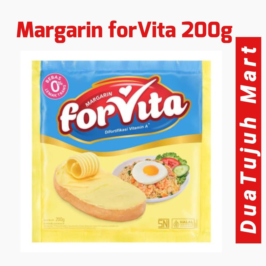 Jual Margarin Forvita 200 gram HALAL | Shopee Indonesia