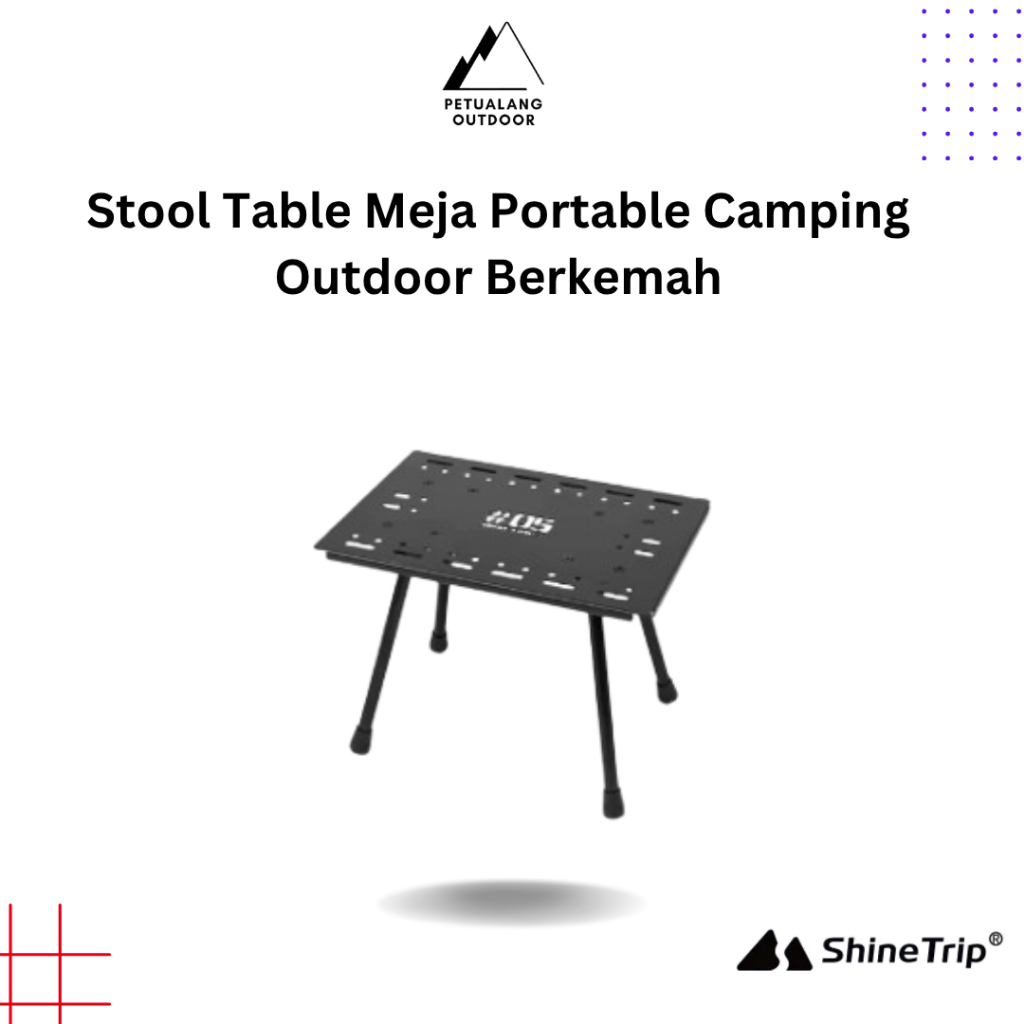 Jual Shinetrip A496 05 Series Tactical Stool Table Meja Portable ...