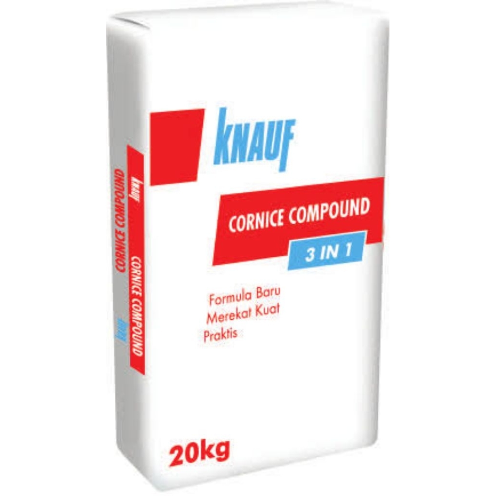 Jual KOMPON GYPSUM KNAUF 5 KG | Shopee Indonesia