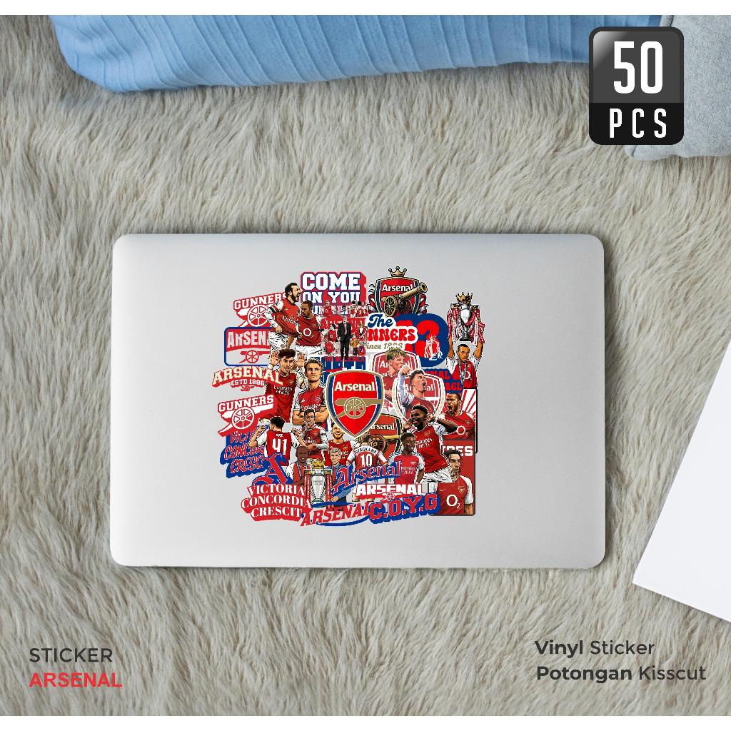 Jual 50 Desain Sticker Vinyl Arsenal Laminasi Glossy | Shopee Indonesia