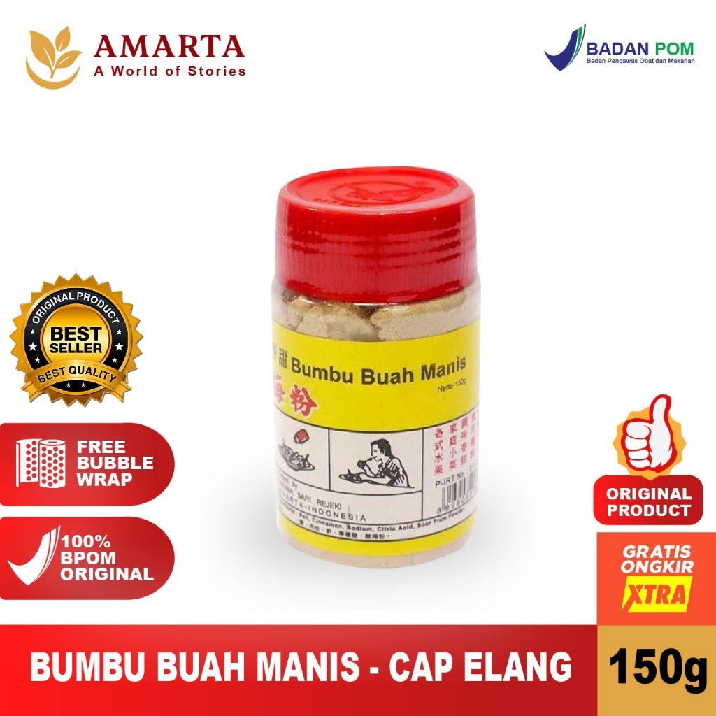 Jual Garam Buah Cap Elang Bumbu Rujak Garam Jambu Kristal Rasa Manis ...