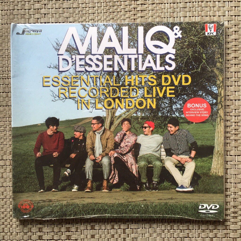 Jual CD Maliq & D’Essentials - Essential Hits DVD Recorded Live In ...