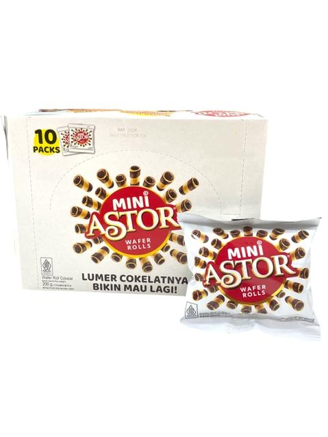 Jual BISKUIT MINI ASTOR 200G (10 PCS @20G) | Shopee Indonesia