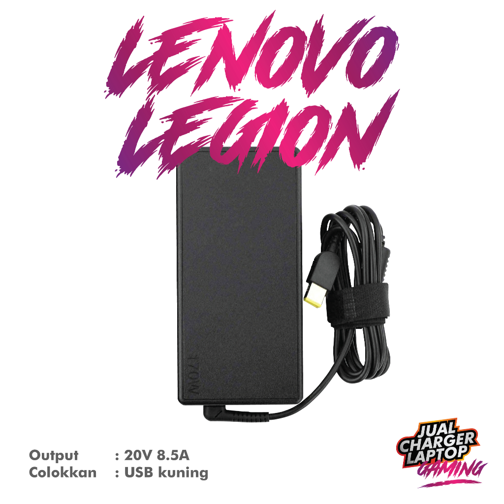 Jual Adaptor Charger Laptop Len LOQ Legion Ideapad Gaming 20V 8.5A 170W ...