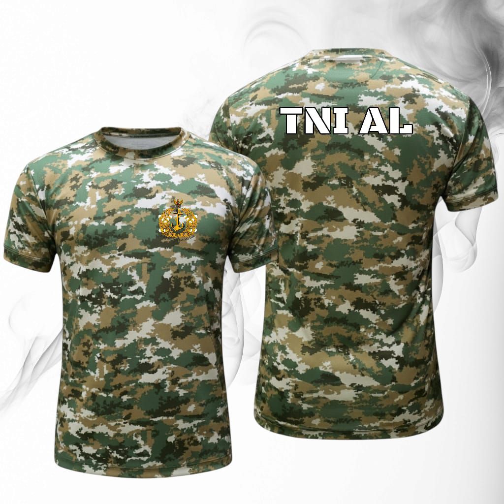 Jual kaos loreng terbaru 2025 TNI AL,TNI AD, KOPASSUS, KOSTRAD ...