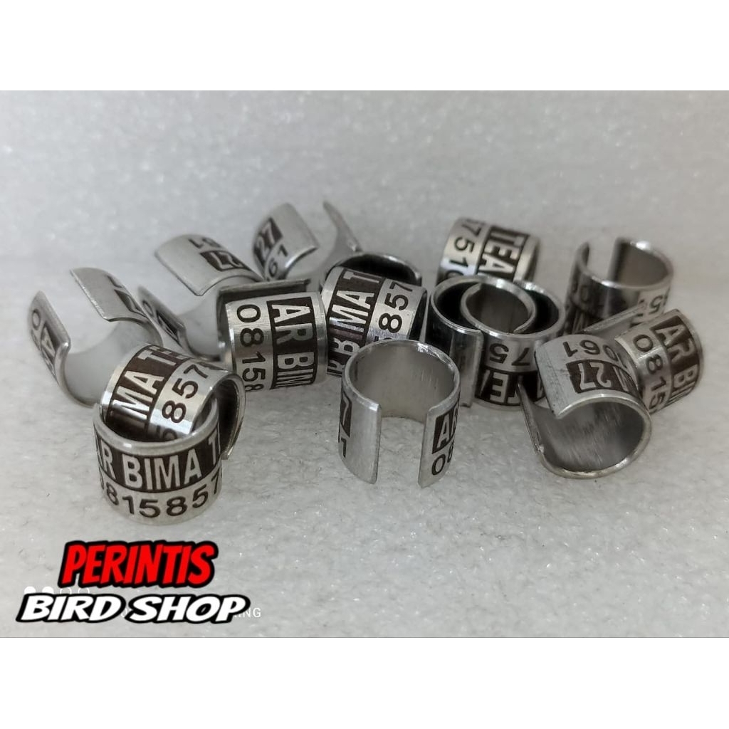 Jual RING MERPATI MODEL BAJA BELAH VARIASI 1 CM BISA REQUEST NAMA ,NO ...