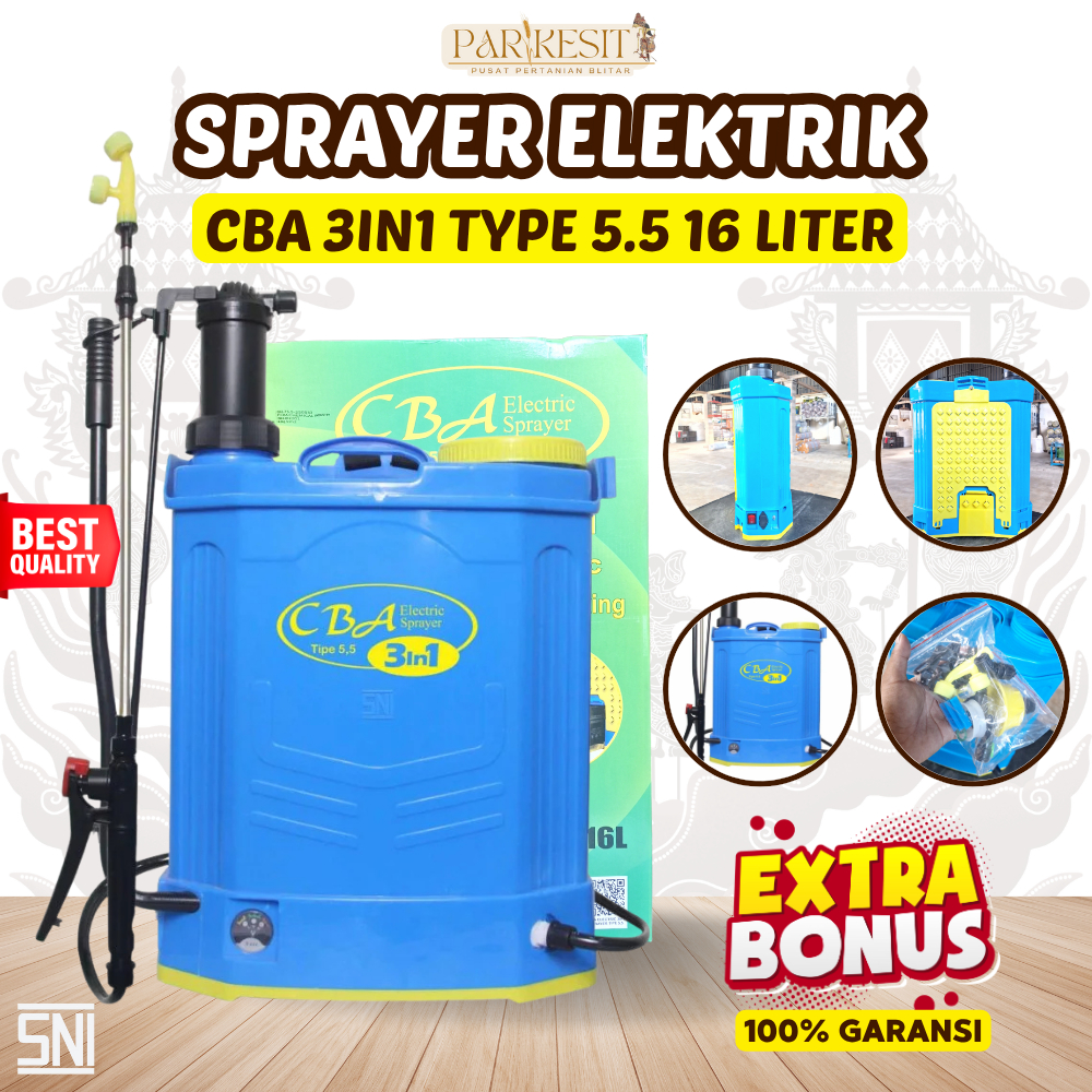 Jual Sprayer Elektrik CBA 3in1 Manual Elektrik Tangki Sprayer | Shopee ...