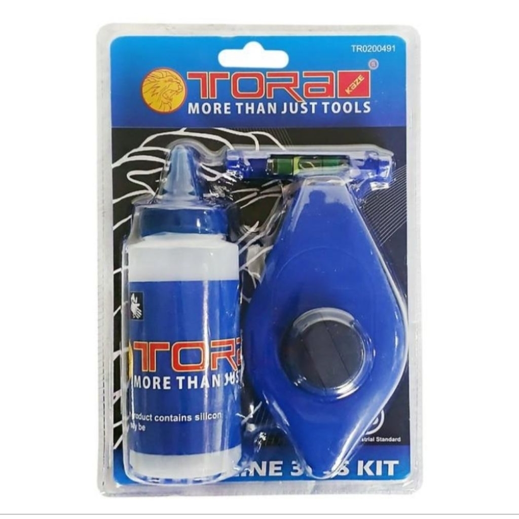 Jual Chalk Line 30 meter TORA / Sipatan Tinta Marking Benang / Lot ...