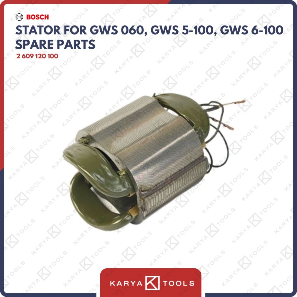 Jual Bosch Stator / Field Coil GWS 060, GWS 5-100, GWS 6-100 | Shopee ...