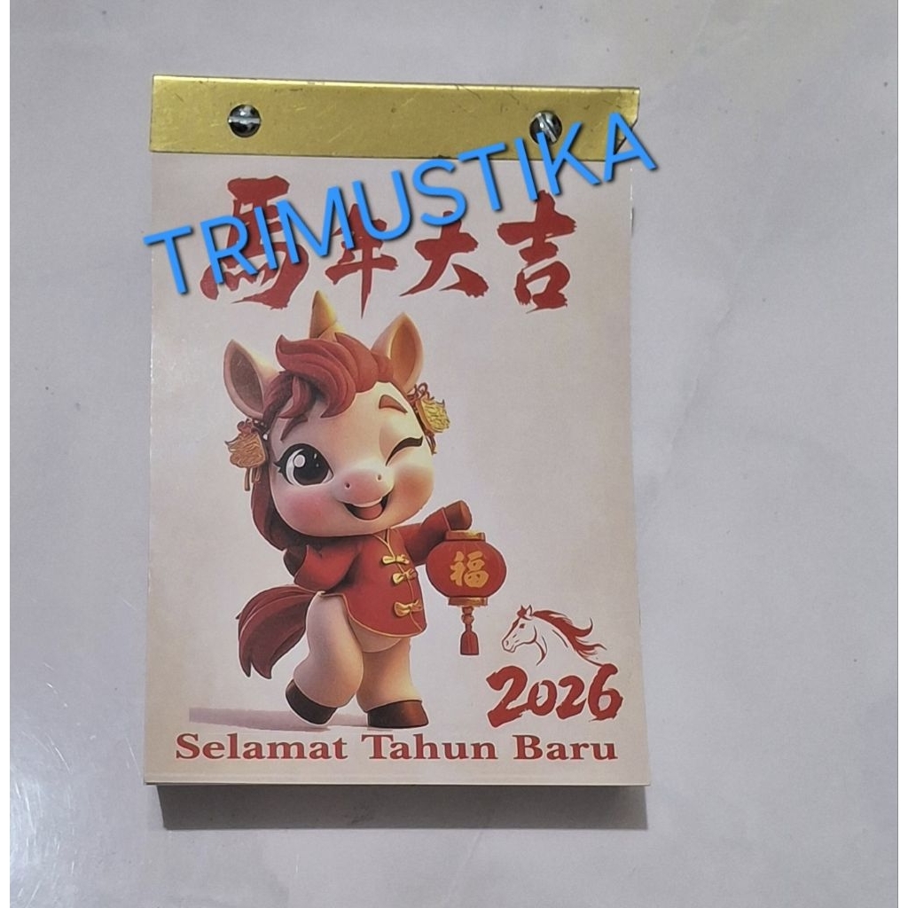 Jual Kalender Fengshui / Feng Shui Harian Bahasa Indonesia 2026 Shio ...