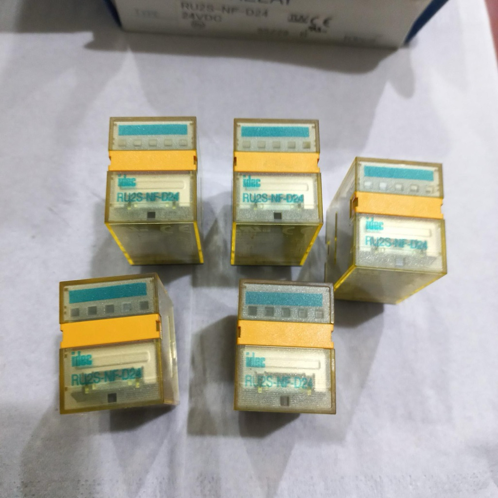 Jual Relay RU2S-NF-D24 Idec Original 10a 8pin | Shopee Indonesia