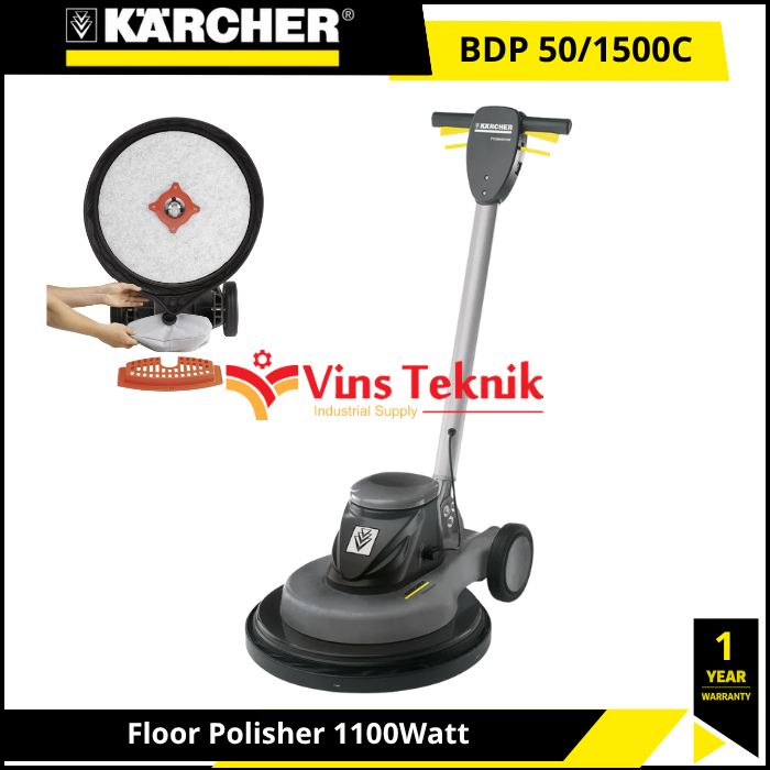 Jual KARCHER BDP 50/1500 C Mesin Poles Pemoles Lantai Floor Polisher ...