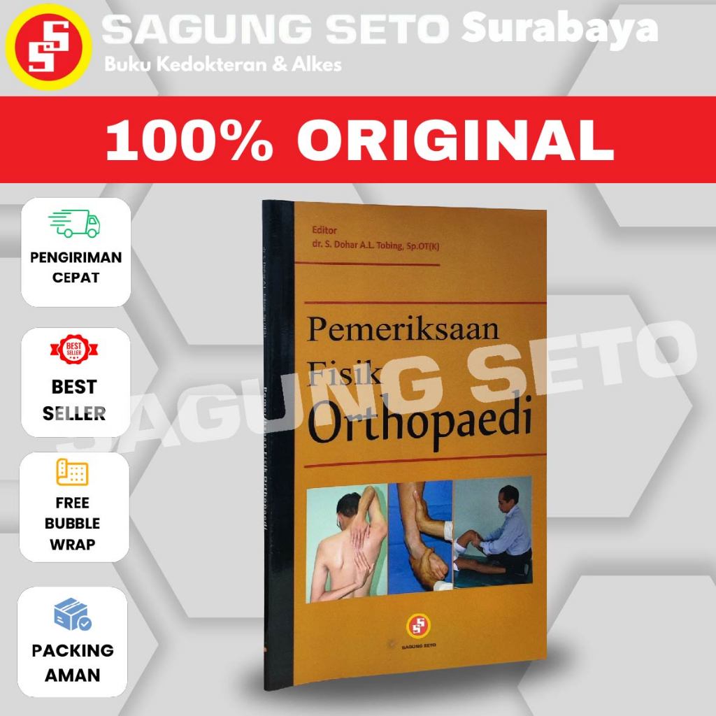Jual BUKU PEMERIKSAAN FISIK ORTHOPAEDI UI - DR.S DAHAR AL TOBING ...