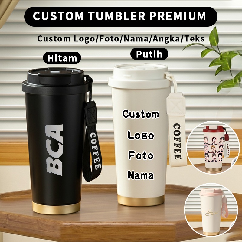 Jual Souvenir Tumbler Custom Nama Foto Logo untuk Hadiah Perusahaan ...