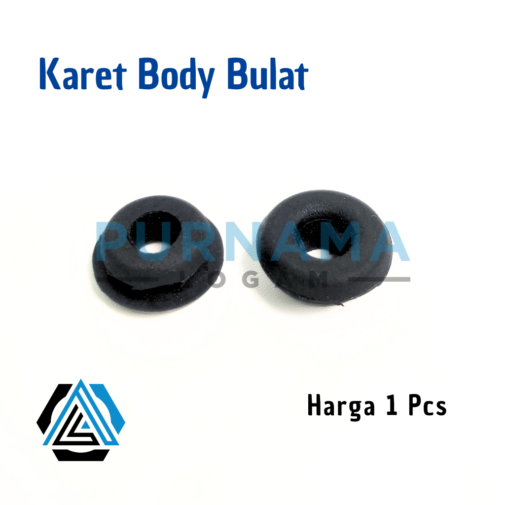 Jual KARET BODY BULAT MOTOR UNIVERSAL MOTOR Diameter 12mm Tebal 10mm ...