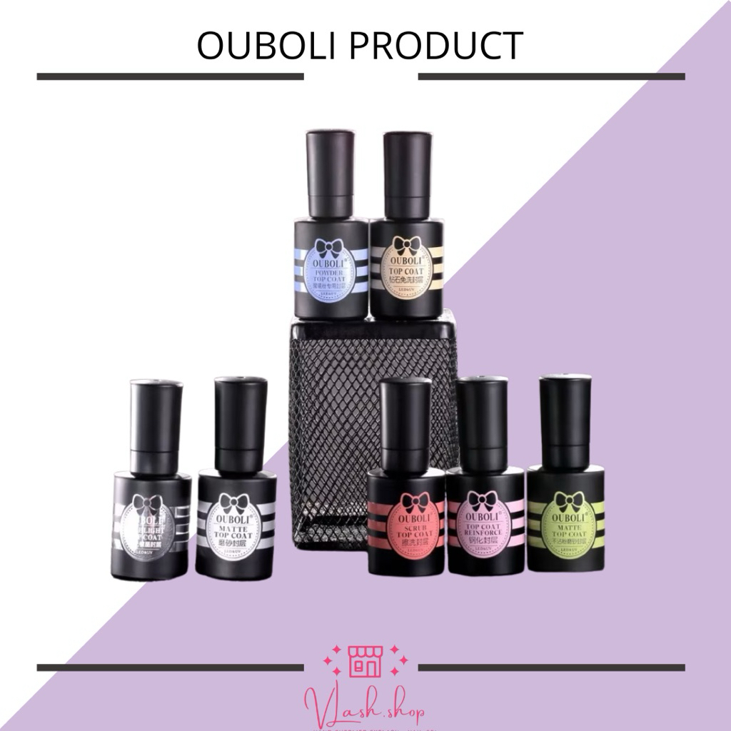 Jual OUBOLI PRODUCT - HIGHLIGHT TOP COAT - BASE COAT - PASTE - LEVELING ...