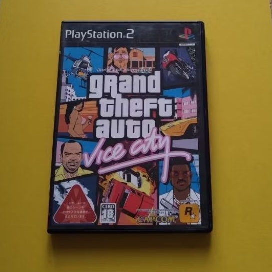 Jual game ps2 grand theft auto vice city JPN | Shopee Indonesia