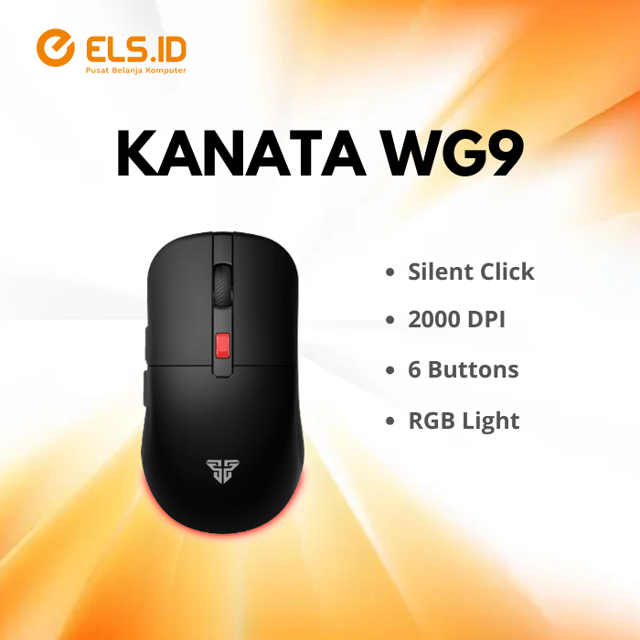Jual Fantech Kanata WG9 Mouse Gaming Wireless | Shopee Indonesia