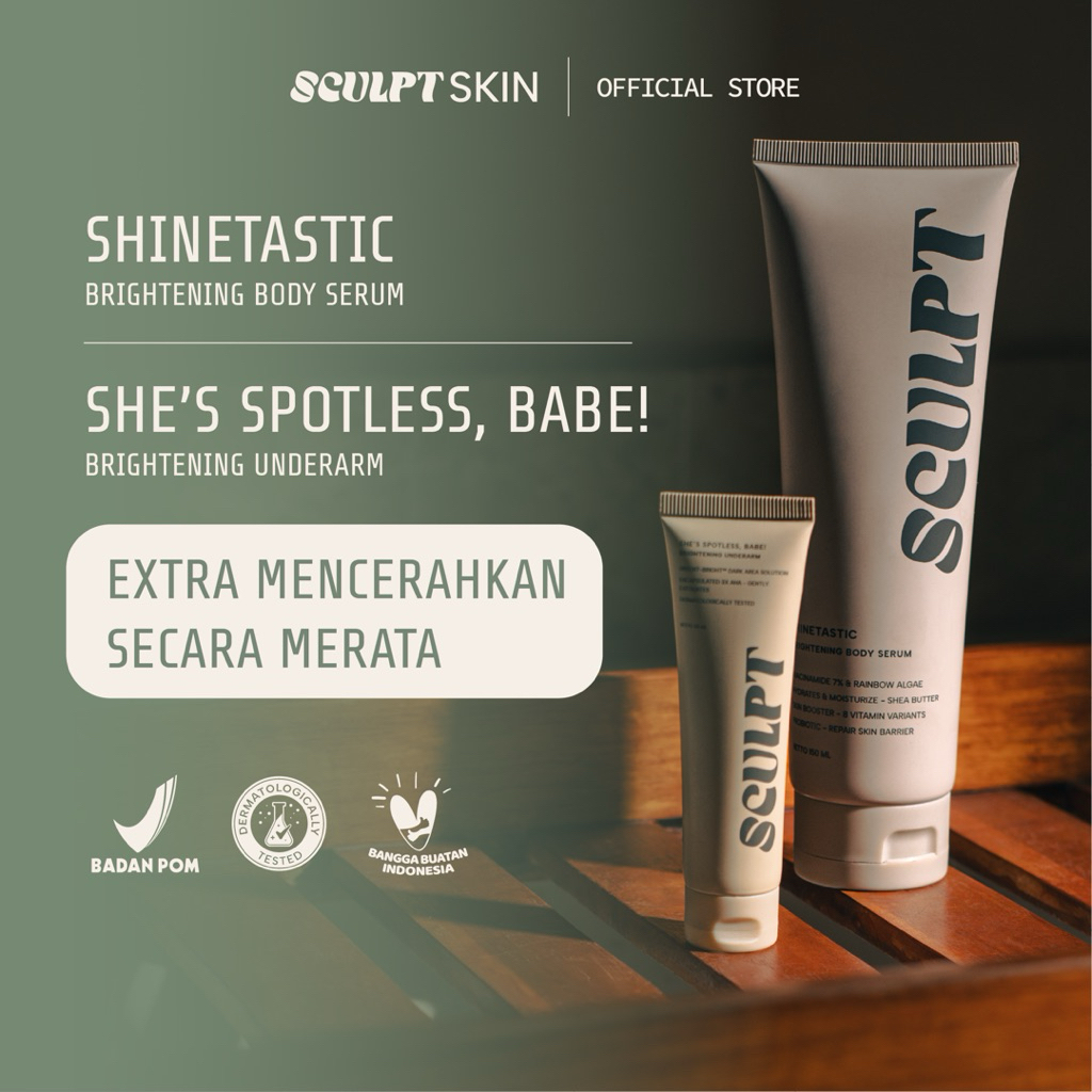 Jual SCULPT SKIN - Bundle She's Spotless Babe Underarm Brightening ...