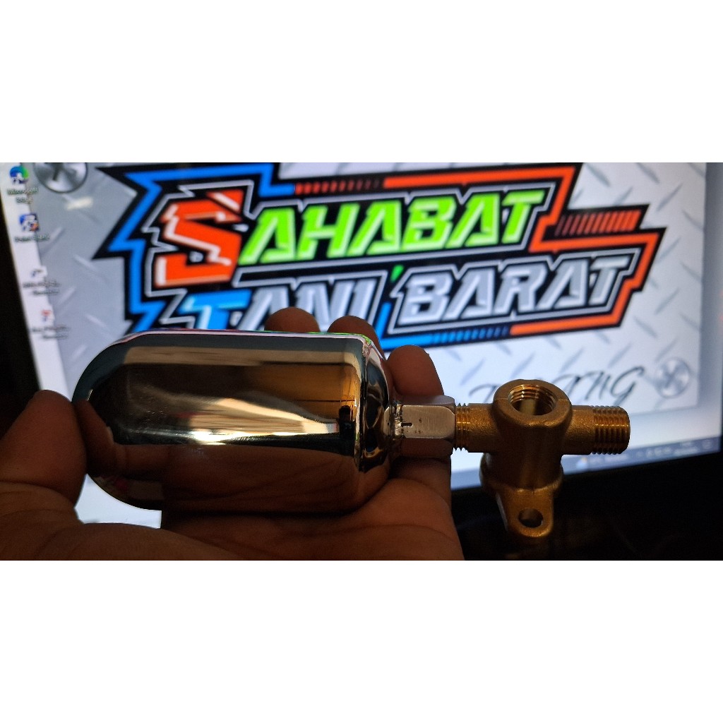 Jual Tabung angin mesin semprot TU26 3WZ racing ukuran TURBO + konektor ...