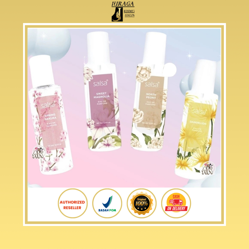 Jual Salsa Parfum Flower Series Wangi Tahan Lama Eau De Parfume EDP ...