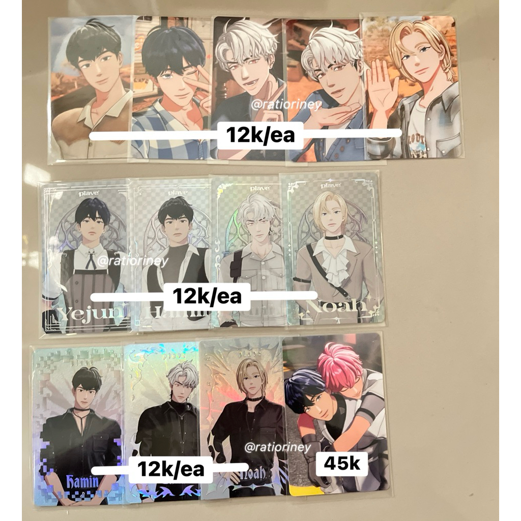 Jual plave photocard poca official yejun noah bamby eunho hamin march ...