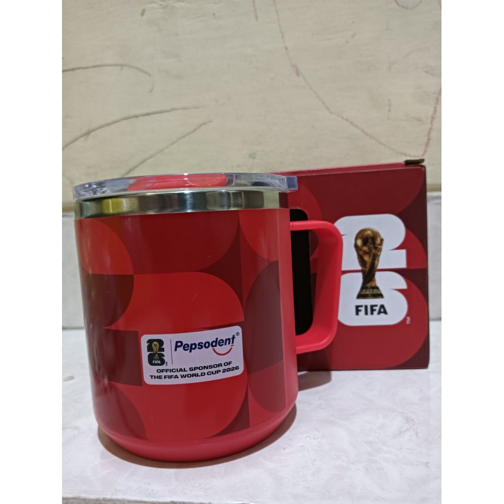 Jual MUG Pepsodent Official Sponsor Of FIFA World Cup 2026. Mug ...