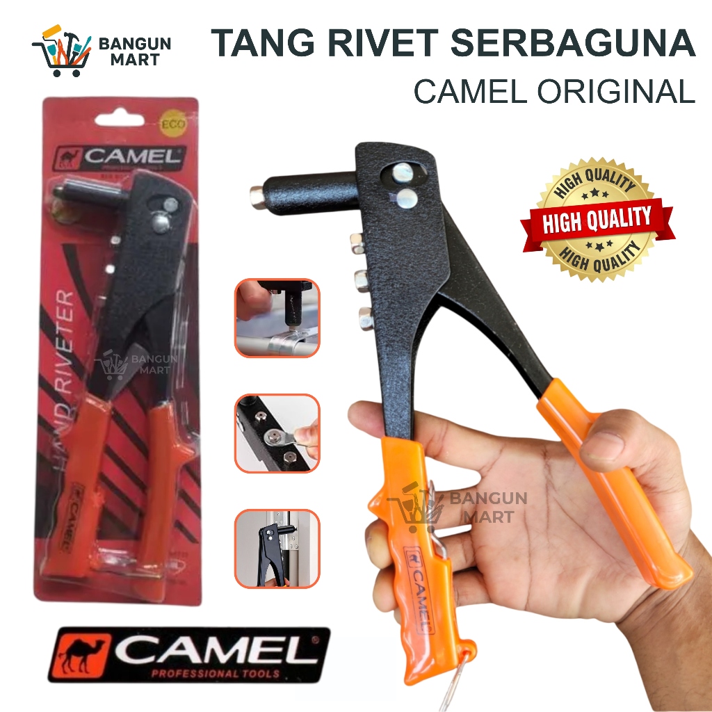 Jual TANG RIVET CAMEL 9,5" TANG RIPET MURAH MERIAH TANG ALUMINIUM STANG ...