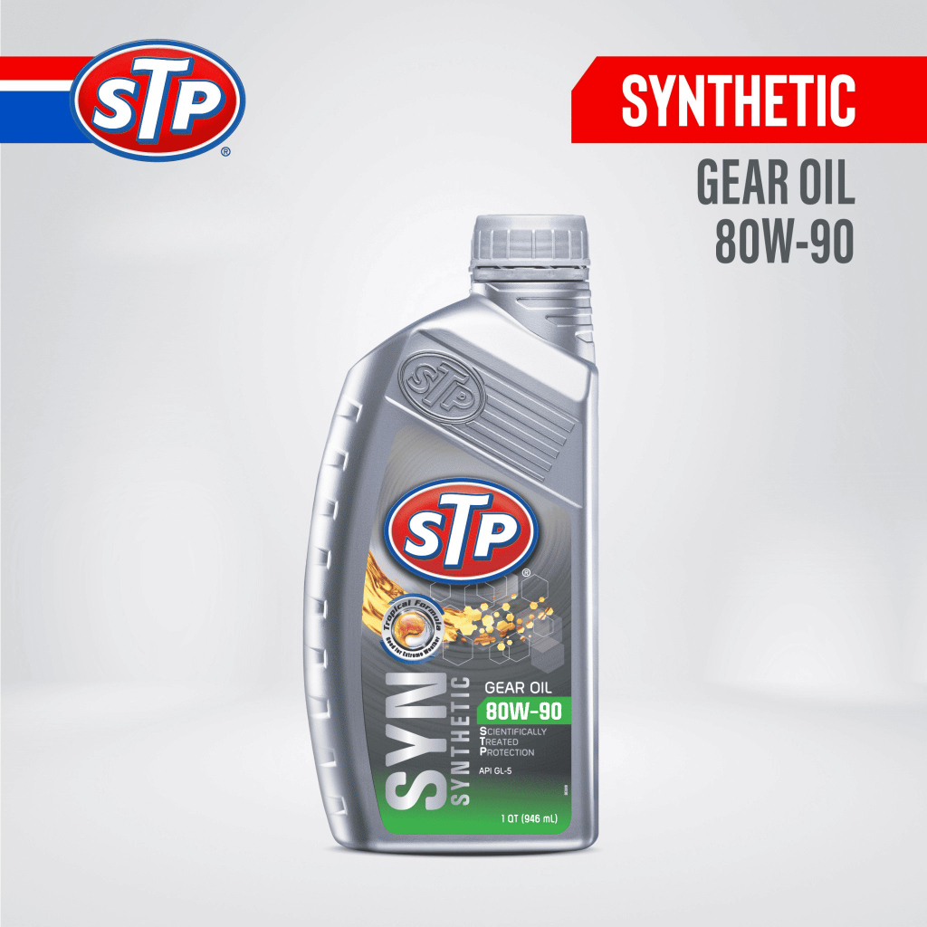 Jual STP - Synthetic Gear Oil 80W-90 946 mL Oli Gardan Gir Oli Mobil ...