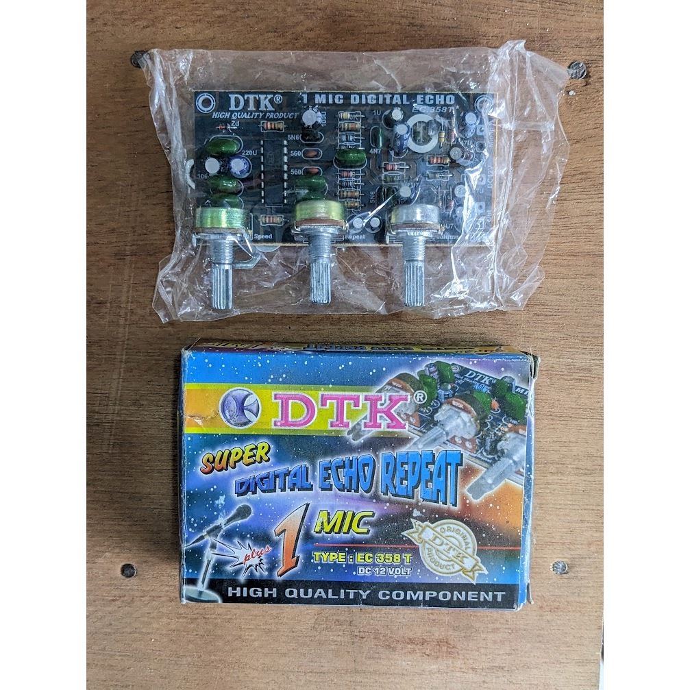 Jual KIT SUPER ECHO DIGITAL REPEAT 1 MIC DTK EC-358T | Shopee Indonesia