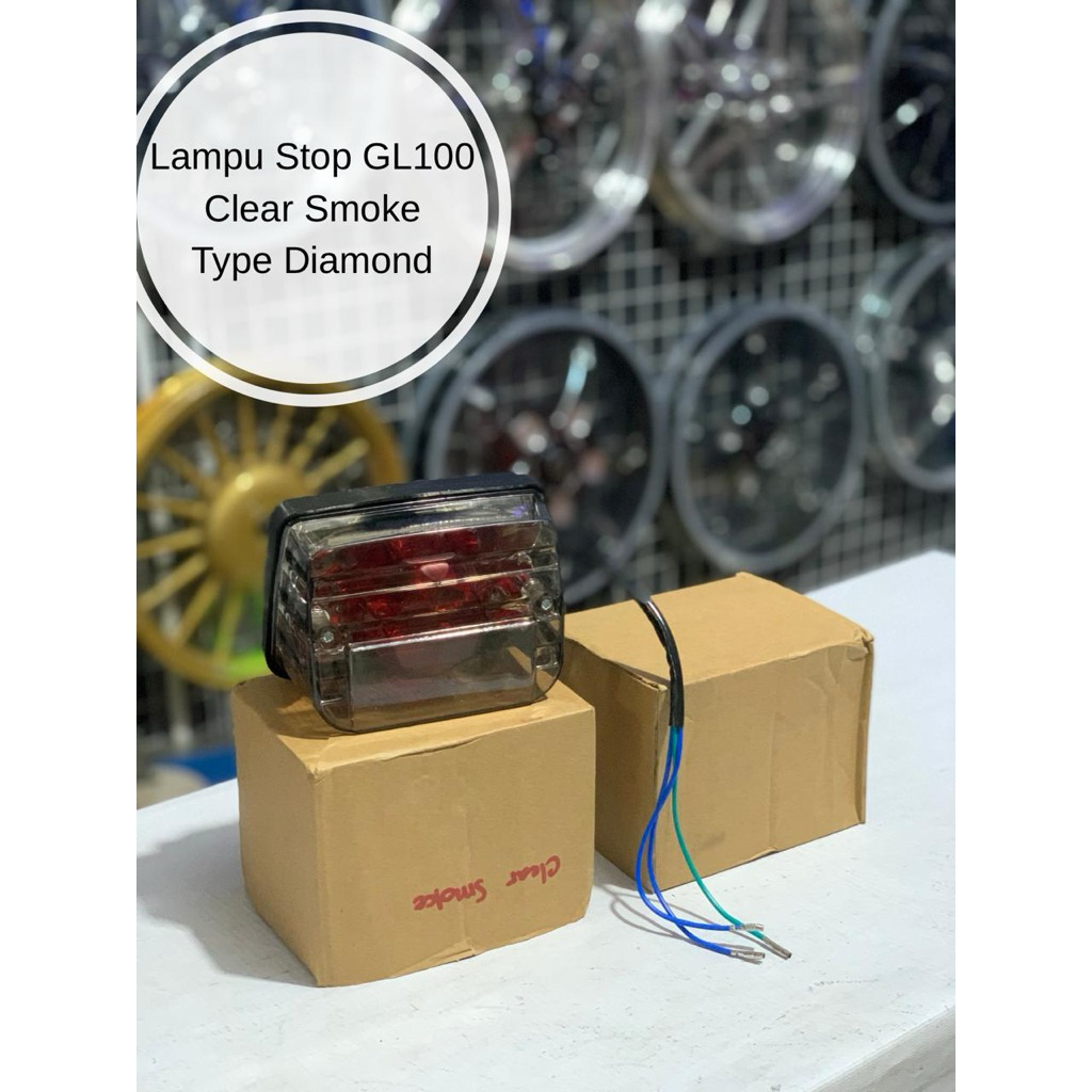 Jual Lampu Stop GL 100 Clear Smoke Type Diamond ...