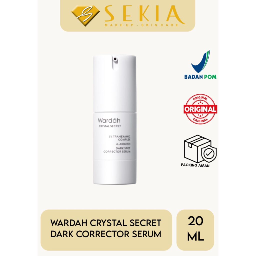 Jual wardah Crystal Secret 3% Tranexamic Complex a-Arbutin Dark Spot ...