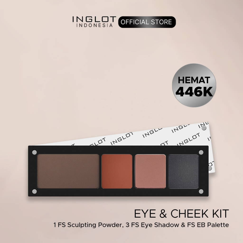 Jual INGLOT BUNDLING EYE & CHEEK KIT - Freedom System Sculpting Powder ...