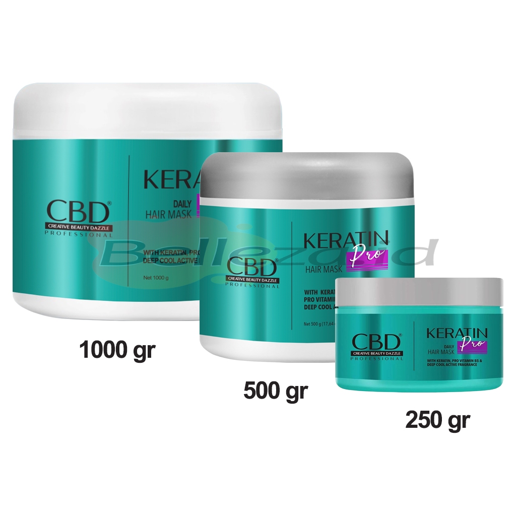 Jual CBD Professional Keratin Pro Daily Hair Mask / Masker Rambut ...