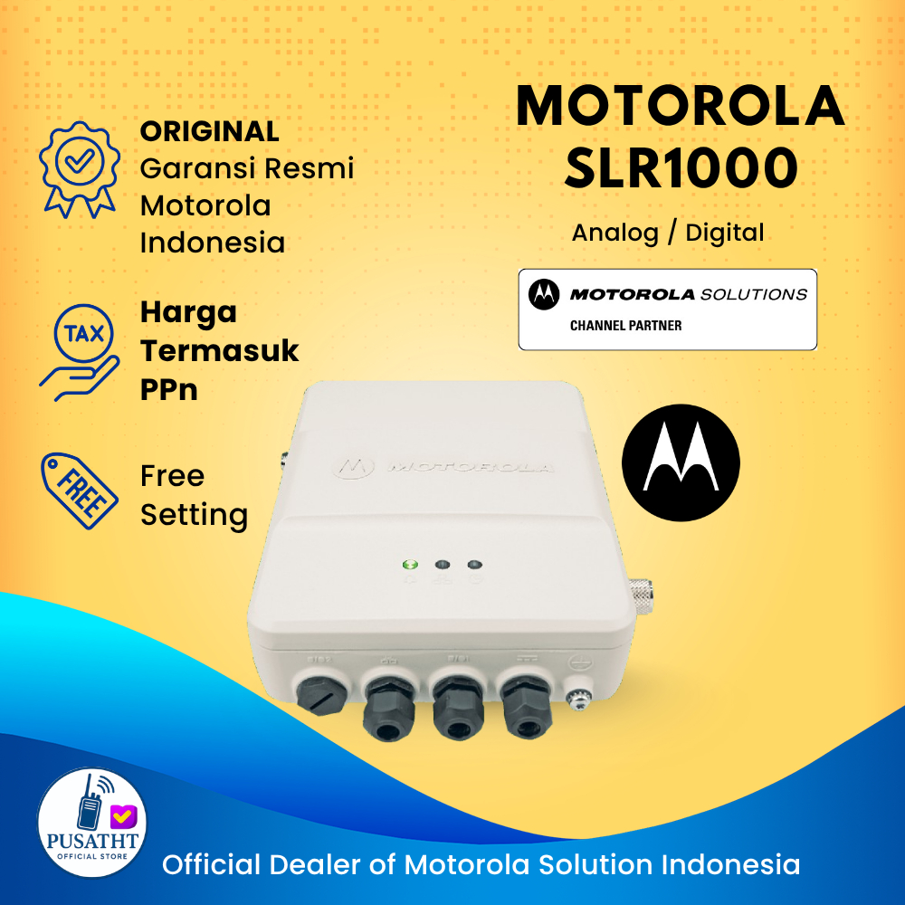 Jual Repeater Digital Motorola SLR 1000 Repeater Digital SLR1000 UHF ...