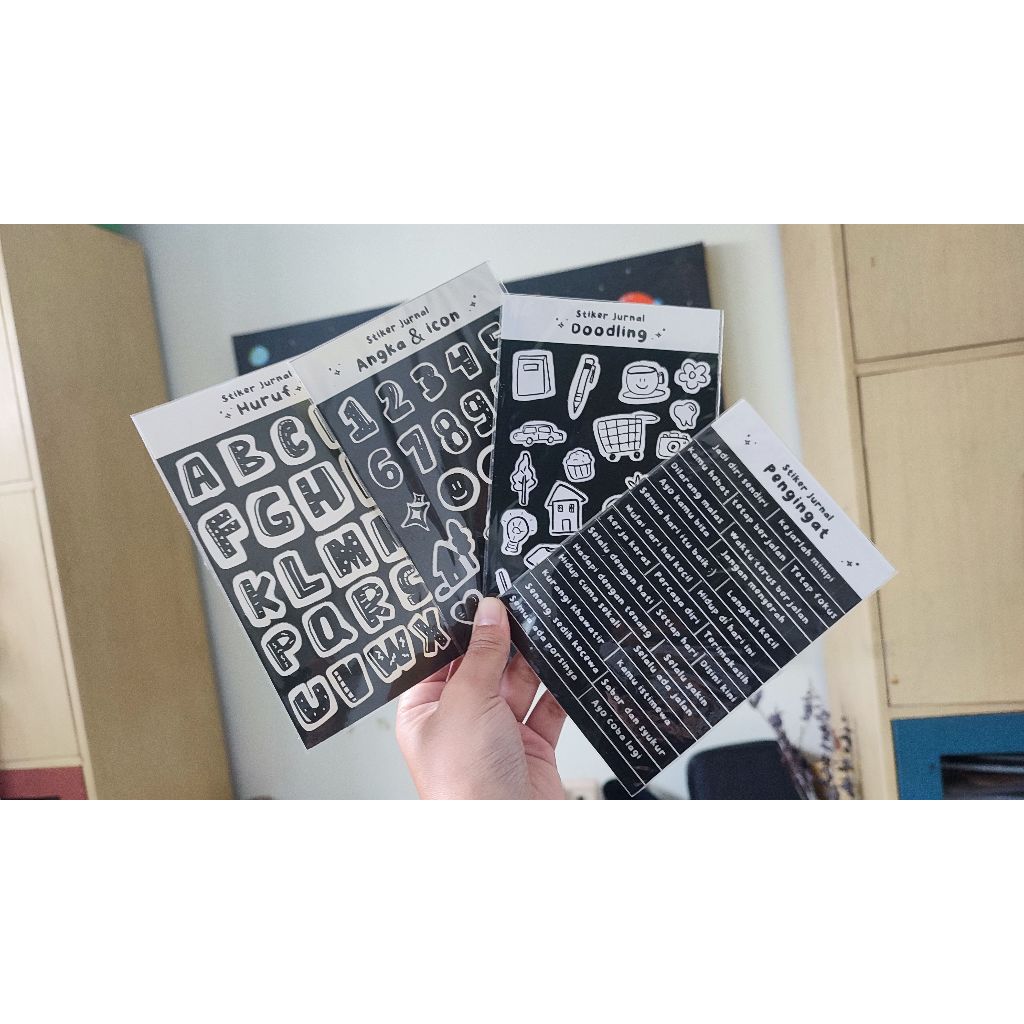 Jual RAHASIA Journaling Sticker Sheet / Stiker Kiss Cut Dekorasi Jurnal ...