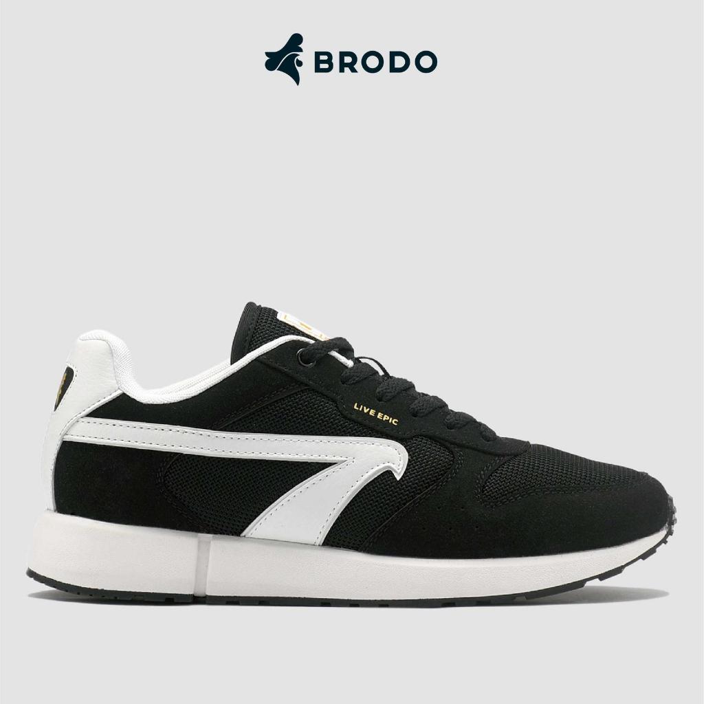 Jual BRODO - Sneakers Corsa Classic Black White | Shopee Indonesia