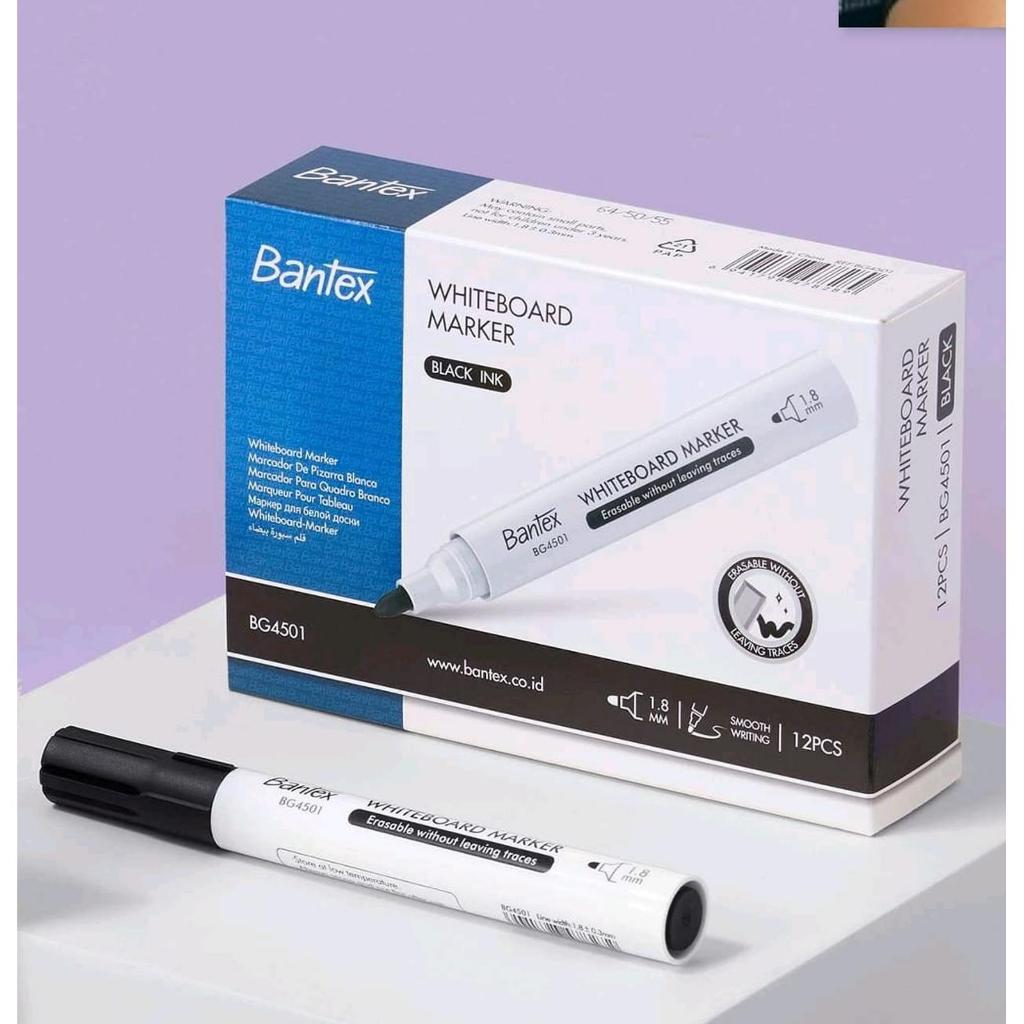 Jual Bantex Spidol Papan Tulis / Whiteboard Marker Tip 1.8 mm Dapat ...