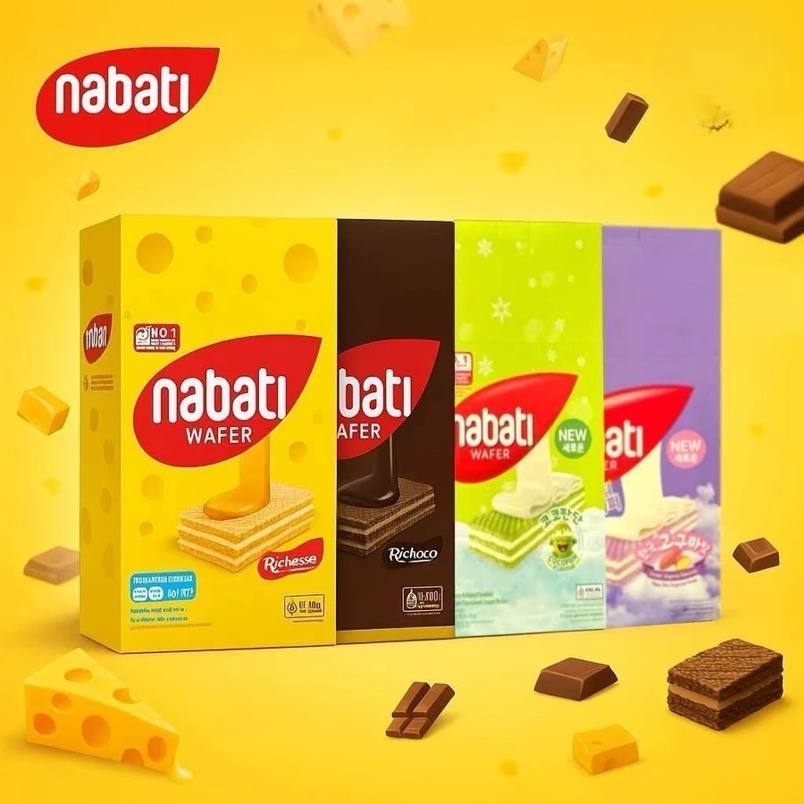 Jual Nabati Richeese Wafer Panjang 500an Isi 20pcs - Nabati Wafer 5gr ...